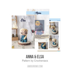 Anna & Elsa amigurumi pattern - Amigurumi.com