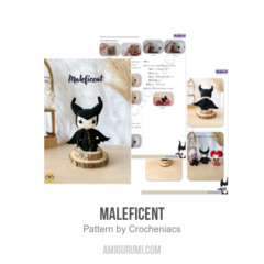 Maleficent amigurumi pattern - Amigurumi.com
