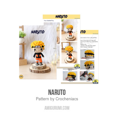 Naruto amigurumi pattern - Amigurumi.com