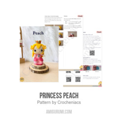 Princess Peach amigurumi pattern - Amigurumi.com