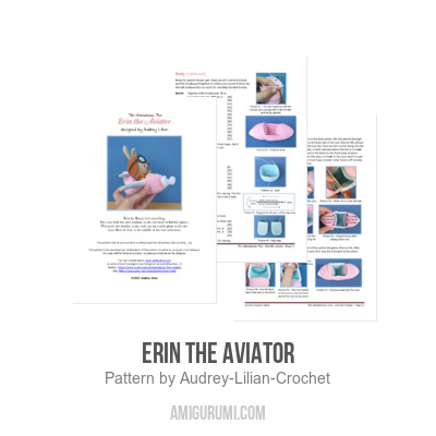 Erin the Aviator amigurumi pattern - Amigurumi.com