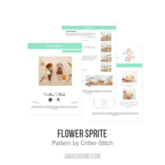 Flower Sprite amigurumi pattern - Amigurumi.com