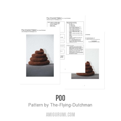 Poo amigurumi pattern - Amigurumi.com