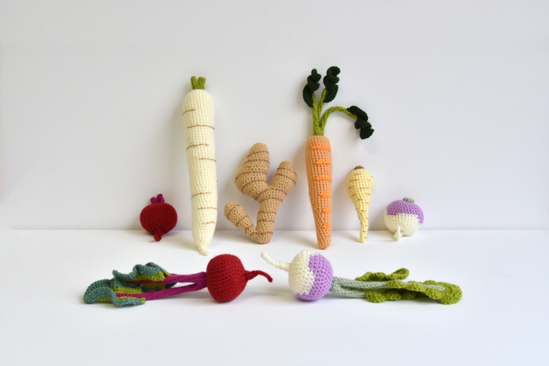 Root Vegetables Set amigurumi pattern - Amigurumi.com