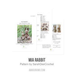 Mia Rabbit amigurumi pattern - Amigurumi.com