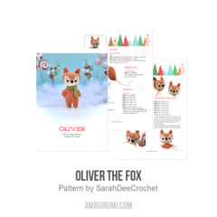 Oliver the Fox amigurumi pattern - Amigurumi.com