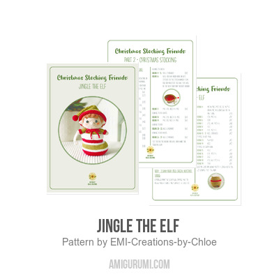 Jingle the Elf amigurumi pattern - Amigurumi.com