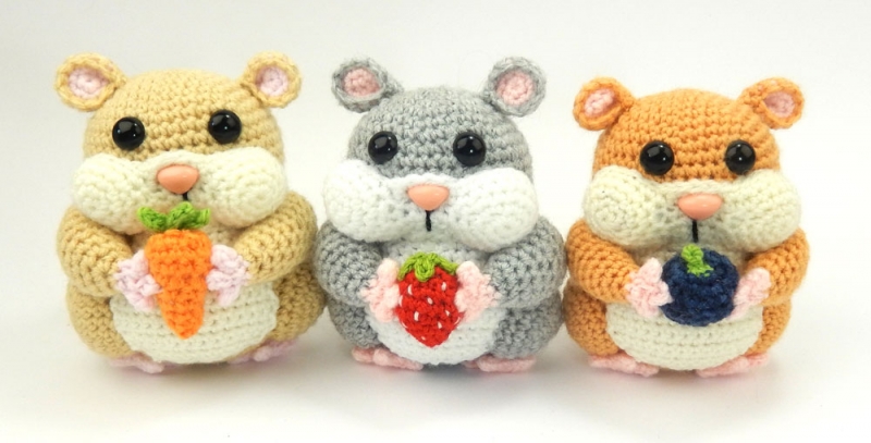 Hamish the Hamster amigurumi pattern - Amigurumi.com