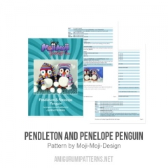 Pendleton and Penelope Penguin amigurumi pattern - Amigurumi.com
