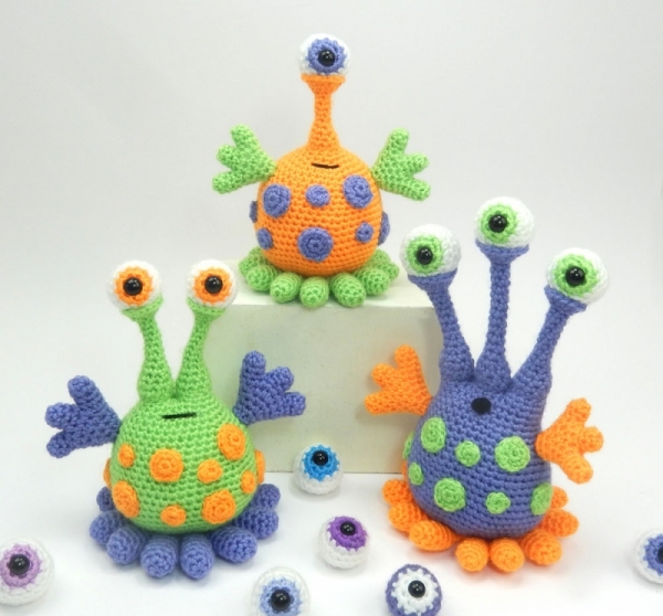 Spotty, Lotty and Dotty amigurumi pattern - Amigurumi.com