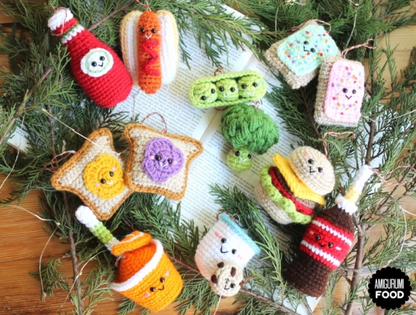 Christmas foodies 1 amigurumi pattern - Amigurumi.com