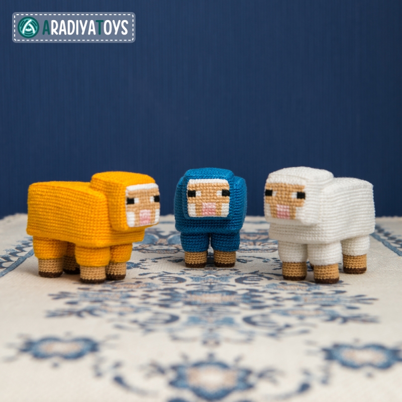 Sheep ("Minecraft") - Free amigurumi pattern