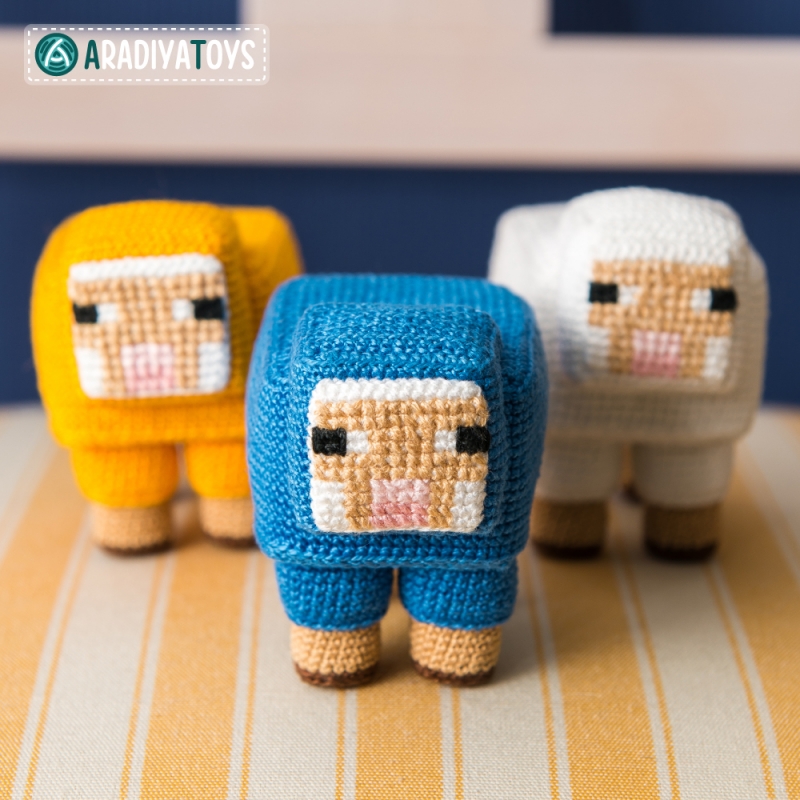 Sheep ("Minecraft") - Free amigurumi pattern