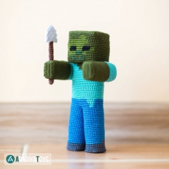 Zombie ("Minecraft") - Free amigurumi pattern