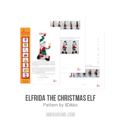 Elfrida the Christmas Elf amigurumi pattern - Amigurumi.com