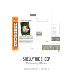 Shelly the Sheep amigurumi pattern - Amigurumi.com