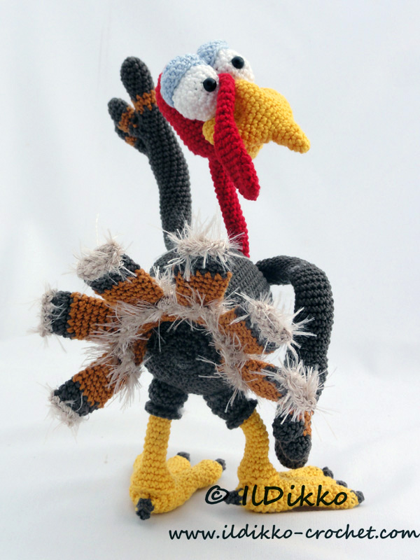 Theo the Turkey amigurumi pattern - Amigurumi.com