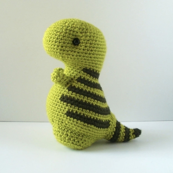 Timothy the T-rex amigurumi pattern - Amigurumi.com