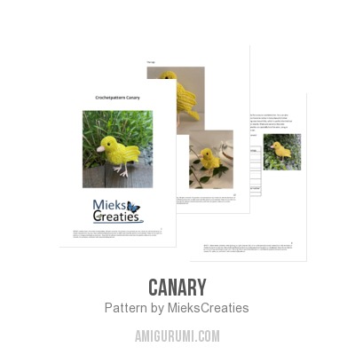 Canary amigurumi pattern - Amigurumi.com