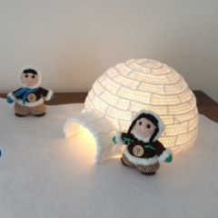 Inuit and Igloo amigurumi pattern - Amigurumi.com