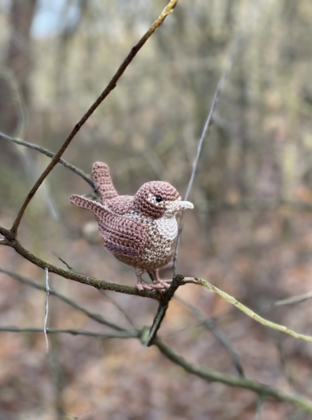 Wren bird amigurumi pattern - Amigurumi.com