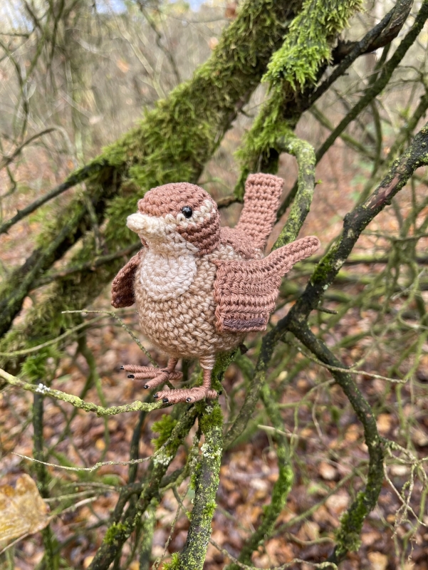 Wren bird amigurumi pattern - Amigurumi.com