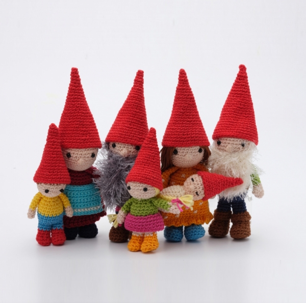 The Gnome Family amigurumi pattern - Amigurumi.com