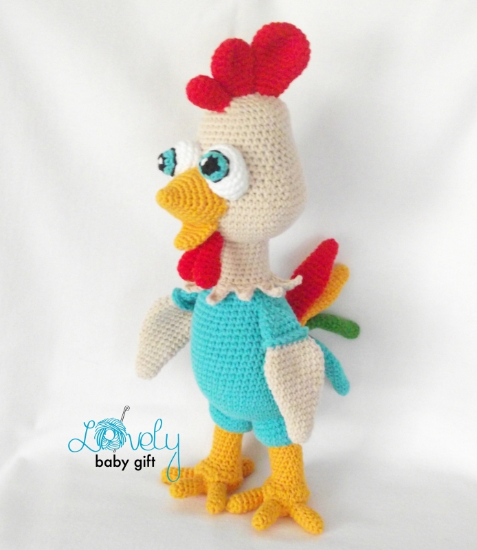 Rooster amigurumi pattern - Amigurumi.com