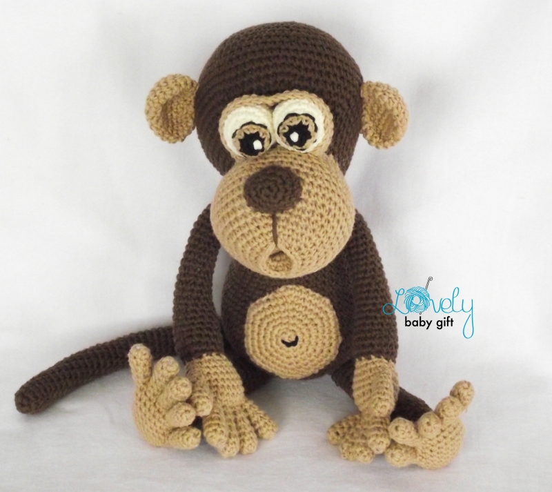Bruno the Monkey amigurumi pattern - Amigurumi.com