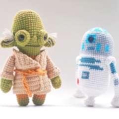 MASTER YODA amigurumi pattern - Amigurumi.com