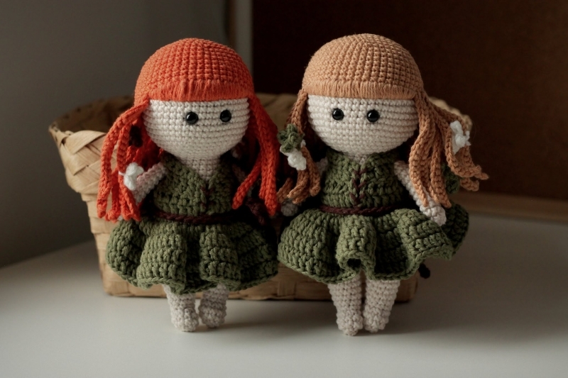 Nature sprite doll - Free amigurumi pattern