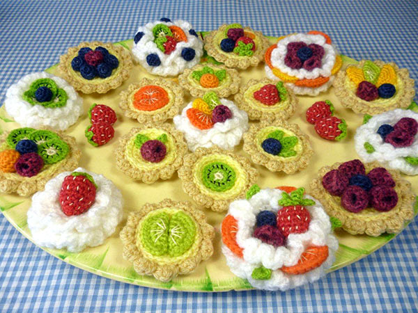 Fruit Desserts amigurumi pattern - Amigurumi.com