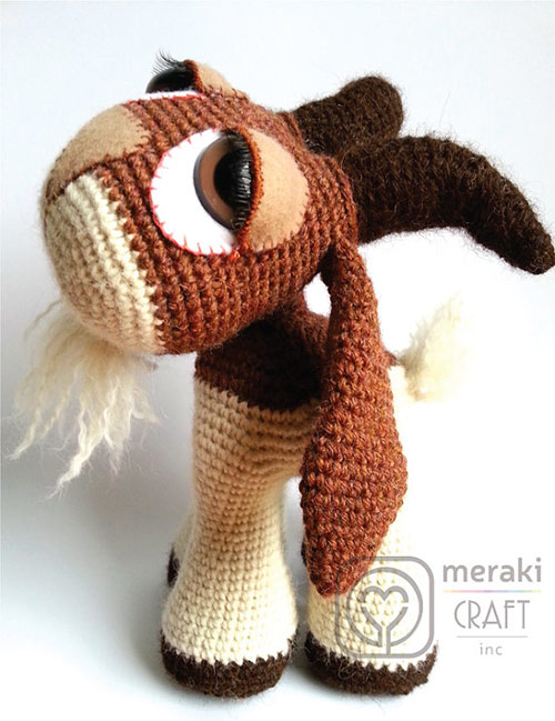 Hopscotch the Goat amigurumi pattern - Amigurumi.com