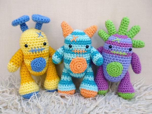 Mini Monsters amigurumi pattern - Amigurumi.com