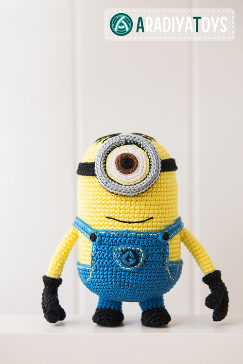 Minion Stuart (Despicable Me) - Free amigurumi pattern