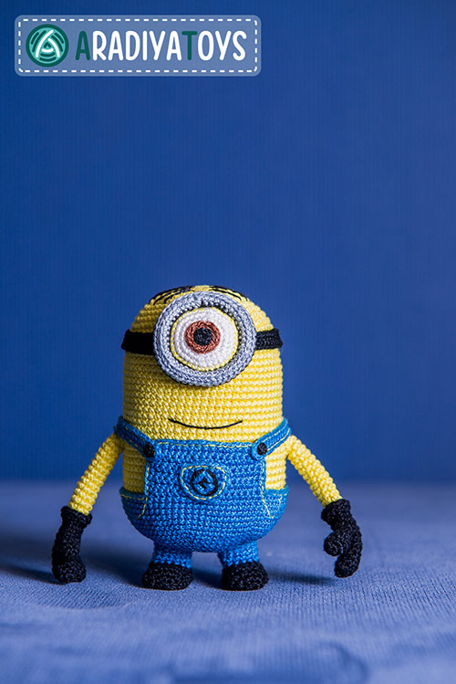 Minion Stuart (Despicable Me) - Free amigurumi pattern