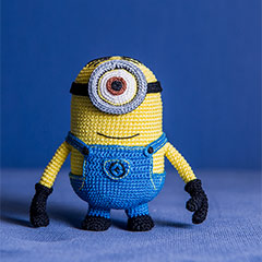 Minion Stuart (Despicable Me) - Free amigurumi pattern