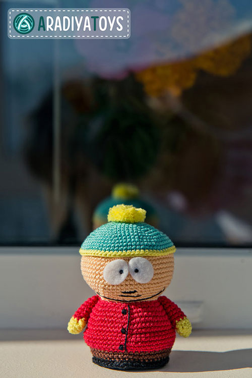 South park Cartman - Free amigurumi pattern