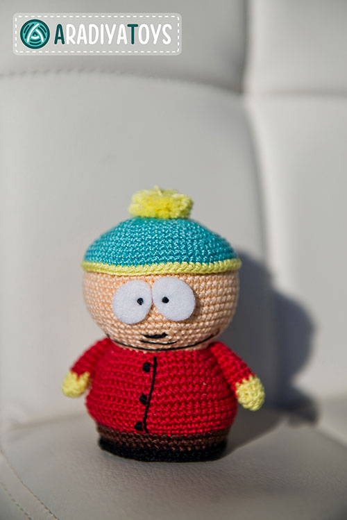 South park Cartman - Free amigurumi pattern