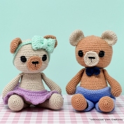 Bear Simon - Free amigurumi pattern
