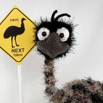 Emma the Emu amigurumi pattern - Amigurumi.com