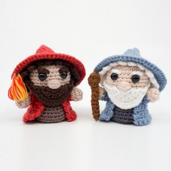 Mini Mage & Wizard amigurumi pattern - Amigurumi.com