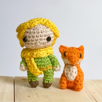 Little Prince and Fox amigurumi pattern - Amigurumi.com