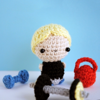 The Fitness Lover amigurumi pattern - Amigurumi.com