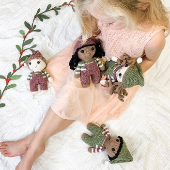 Easy mini elves - Free amigurumi pattern