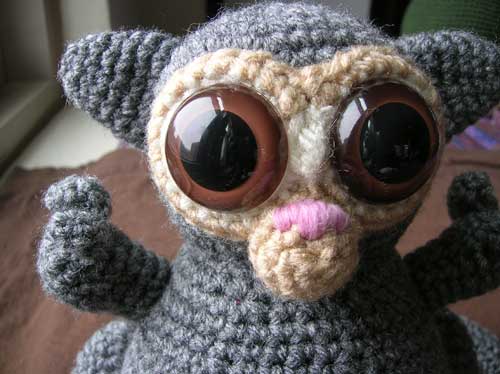 Timmy the Tarsier amigurumi pattern - Amigurumi.com